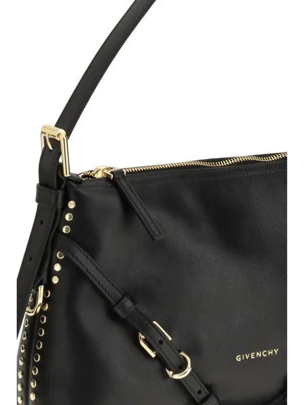 Givenchy Voyou Shoulder Bag - Black