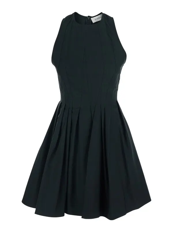 Sportmax Spxara' Cotton Dress With V-neck - Multicolor