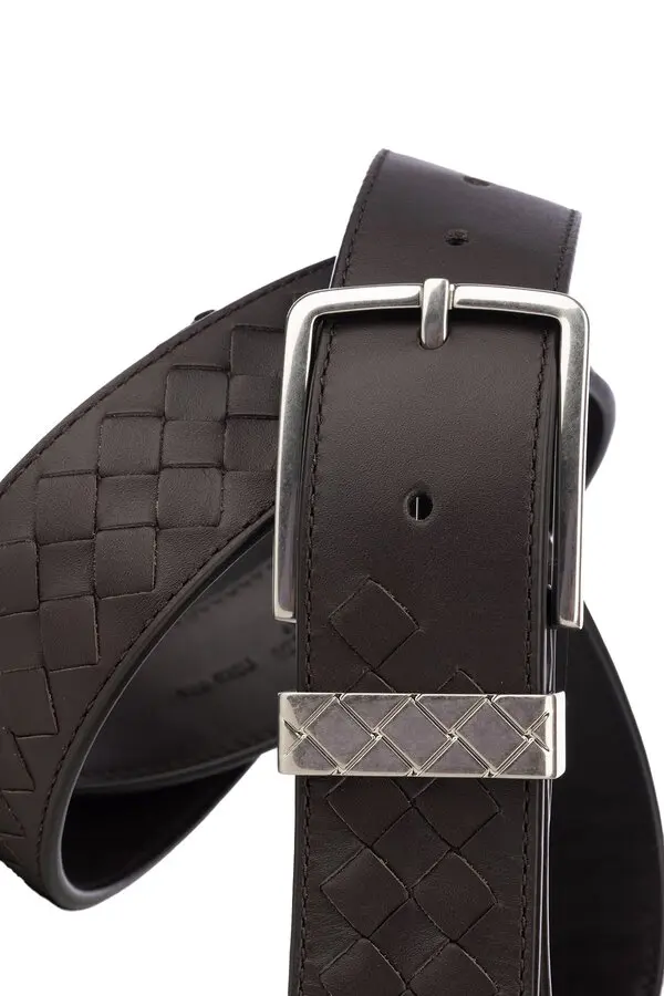 Bottega Veneta Woven Leather Belt