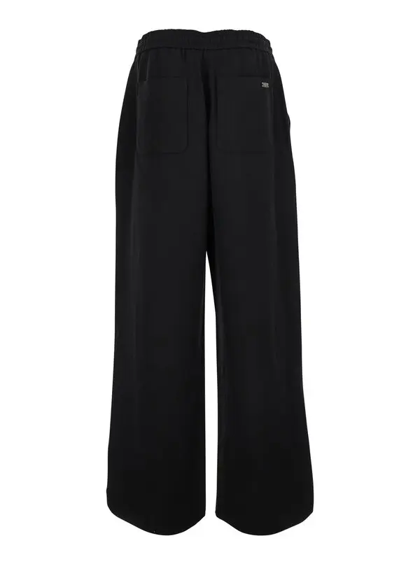 AMI Paris Elasticated Waist Cotton Trousers - Multicolor