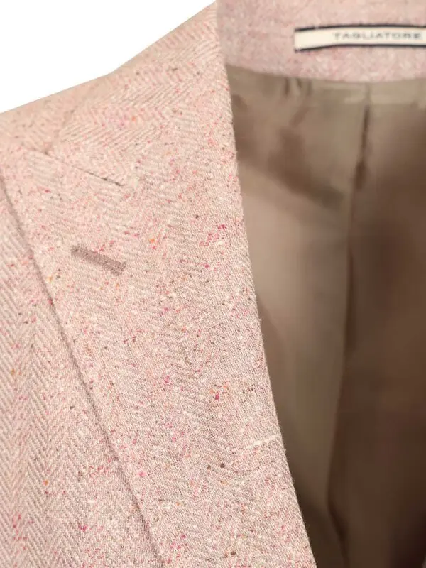 Tagliatore Single-breasted Oversized Blazer - Multicolor