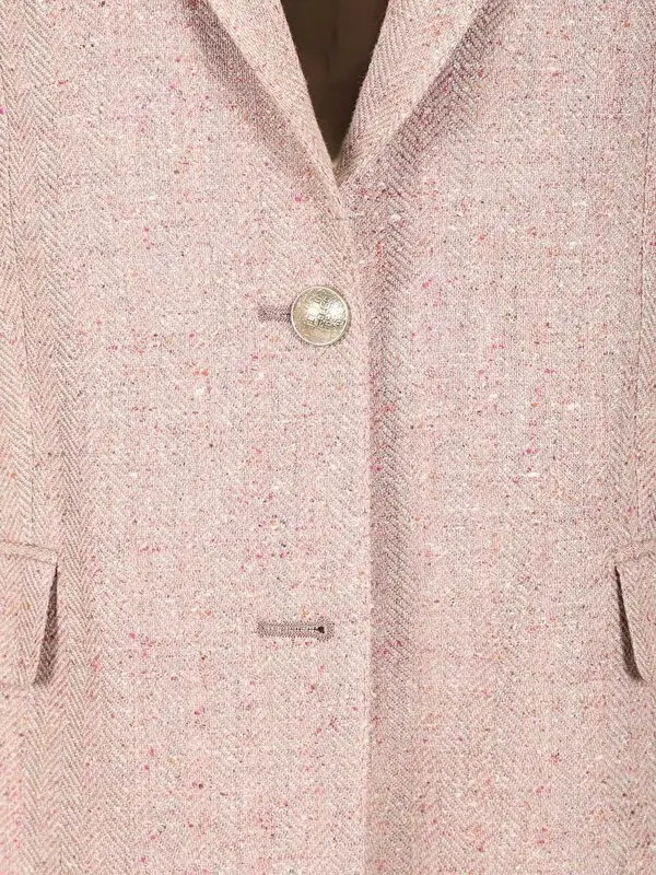 Tagliatore Single-breasted Oversized Blazer - Multicolor
