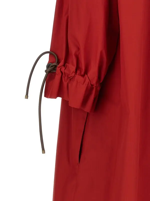 Max Mara Mxmmirto' Cotton Poplin Chemisier Dress