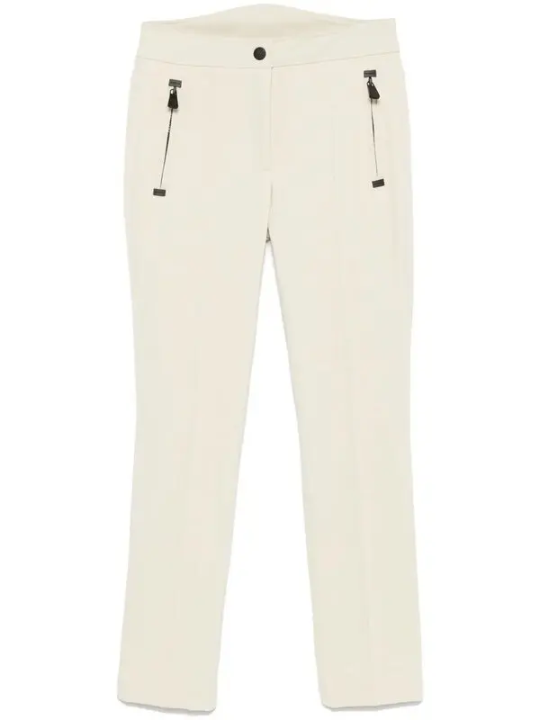 Moncler Stretch Twill Trousers - Multicolor