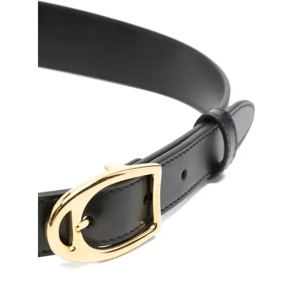 Gucci Horsebit Detail Belt - Black
