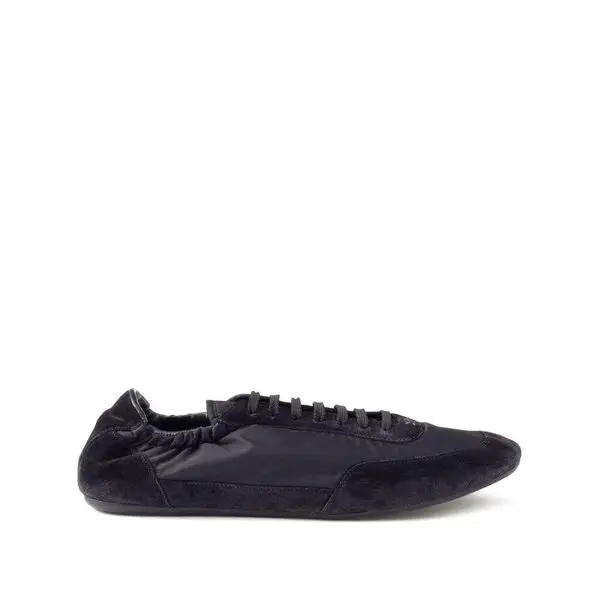 Prada Low-top Trainers With Lace-up Fastening - Black