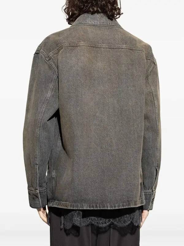 Fendi Jacket Marble Overdye - Gray