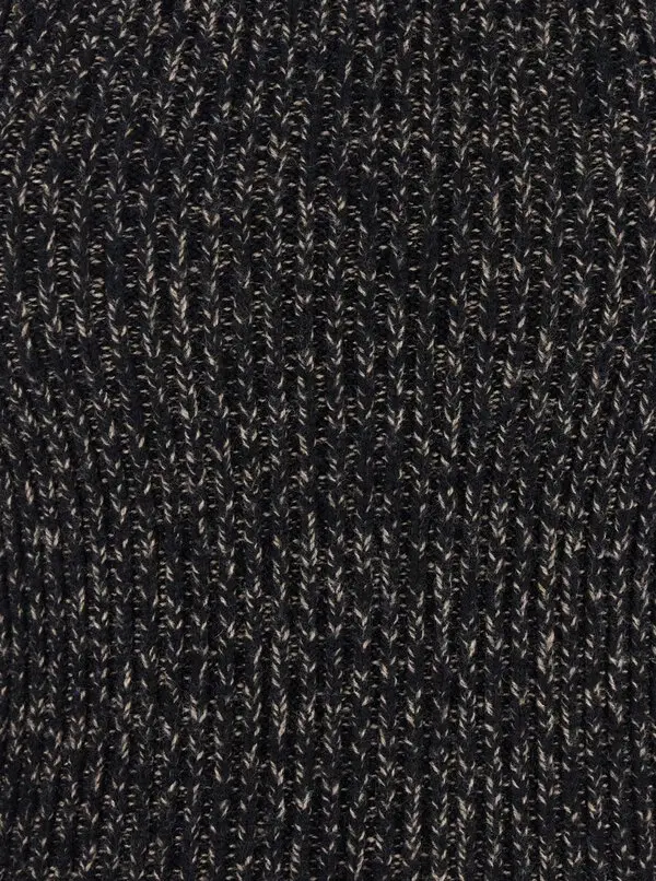 Max Mara Ribbed Wool Blend Turtleneck Sweater - Multicolor