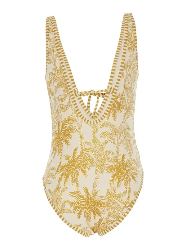 ERES Voyage One-piece Swimsuit With Floral Print - Multicolor