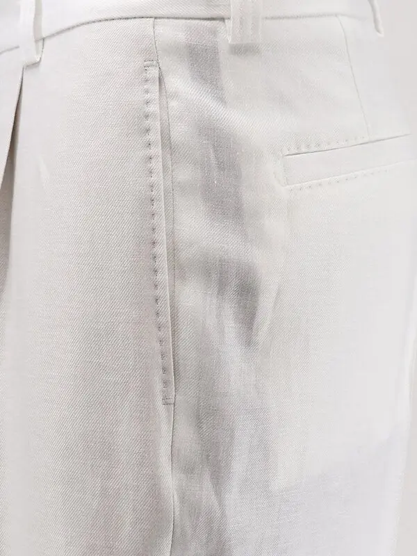 BOSS Port Linen Trousers