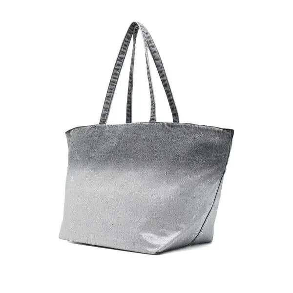 Alexander Wang Grey Embossed Logo Tote Bag