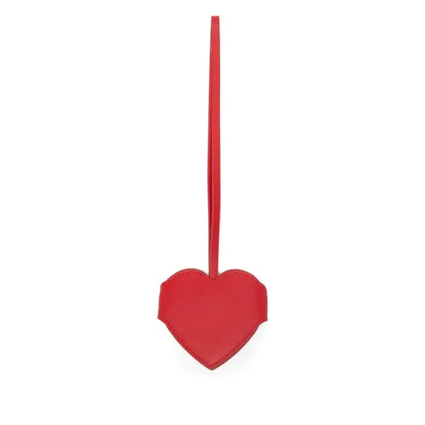 FERRAGAMO Heart Shaped Mirror Strap Accessory With Gold-tone Hardware