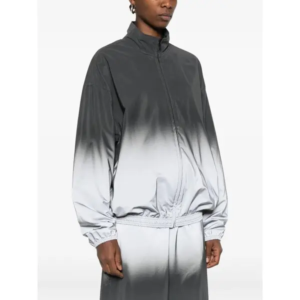 Alexander Wang Bomber Jacket With Zip Fastening And Stand Collar