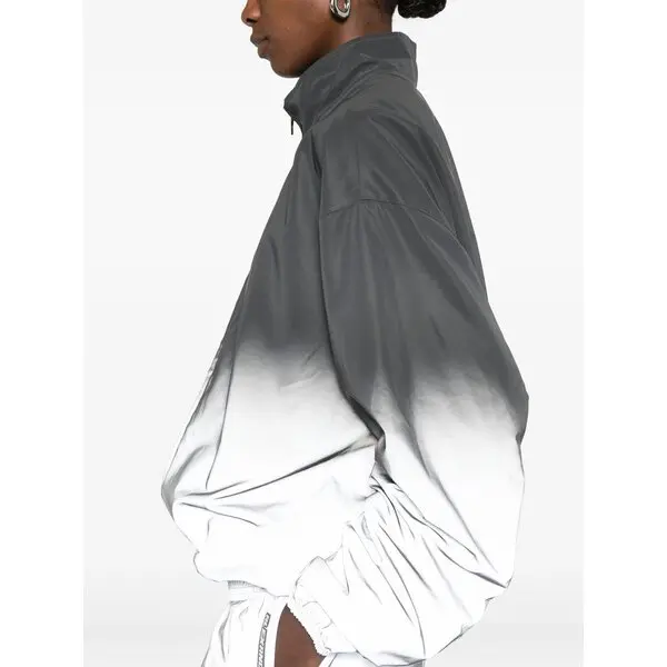Alexander Wang Bomber Jacket With Zip Fastening And Stand Collar