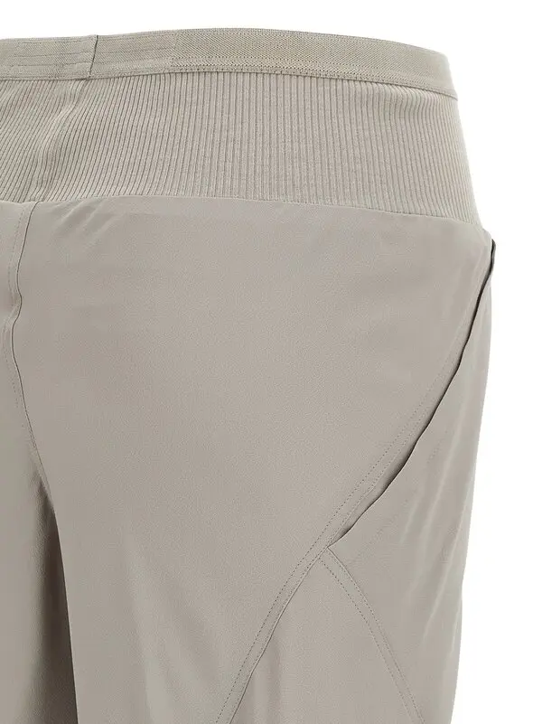 Rick Owens Bias Wide Leg Pants - Gray