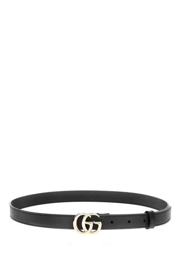 Gucci Logo Buckle Leather Belt - Multicolor