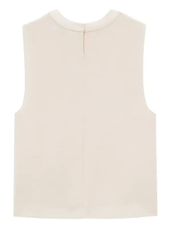 Saint Laurent Silk Tank Top