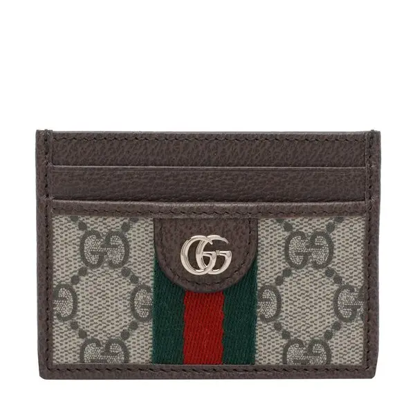 Gucci Ophidia Cards Holder - Brown