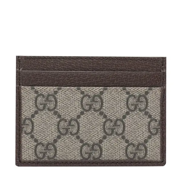 Gucci Ophidia Cards Holder - Brown