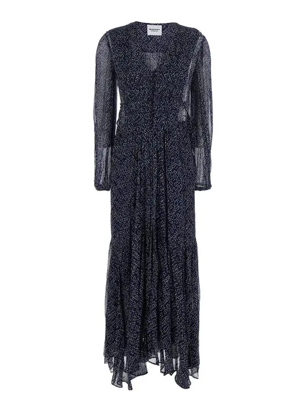 Isabel Marant Étoile Briane' Midi Dress - Multicolor