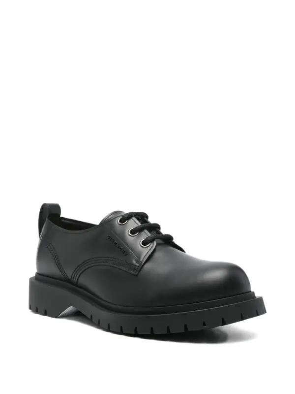 Givenchy Brushed Leather Chunky Derbies