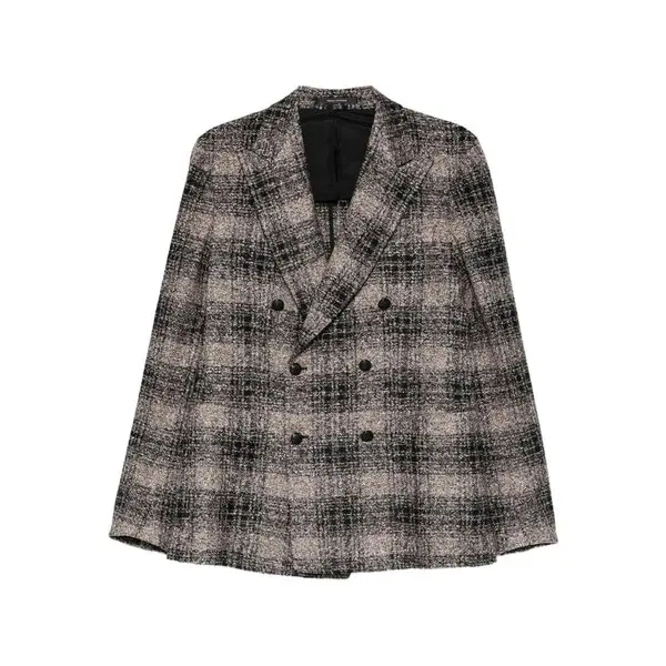 Tagliatore Double-breasted Checked Blazer