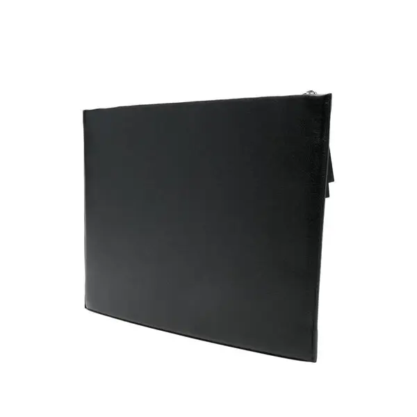 Givenchy Calf Leather Clutch Bag With Logo
