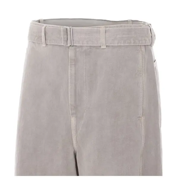 LEMAIRE Twisted Belted Jeans - Gray