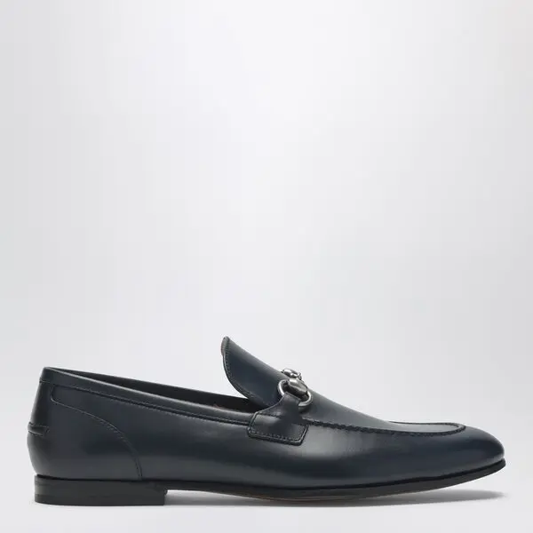 Gucci Loafer With Horsebit Detail - Blue