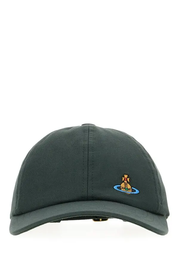 VIVIENNE WESTWOOD Embroidered Orb Baseball Cap - Multicolor