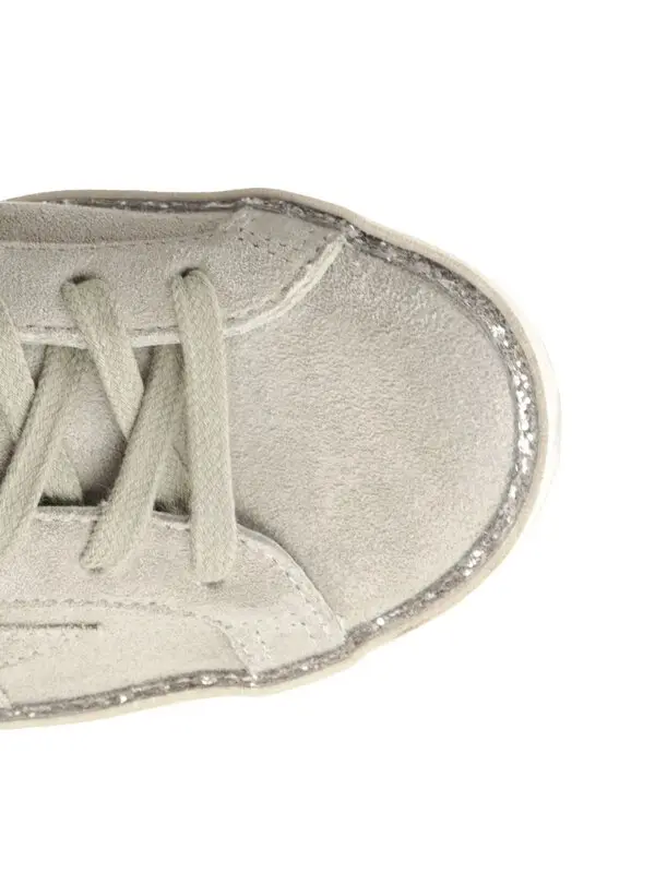 GOLDEN GOOSE Super-star" Suede Sneakers - Gray