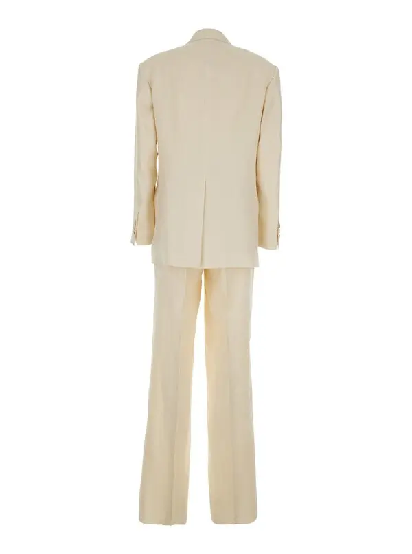 Tagliatore Double Breasted Linen Suit