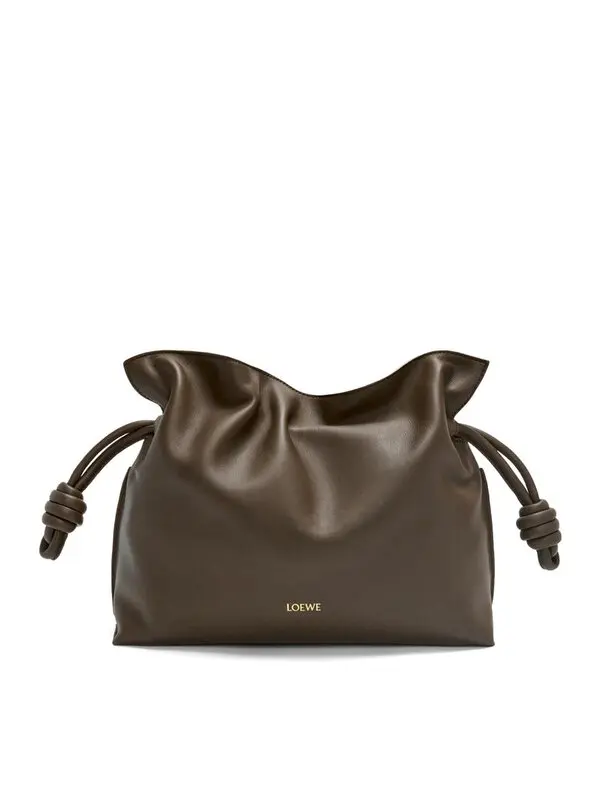 Loewe Medium Flamenco Clutch Bag In Calfskin Nappa - Multicolor