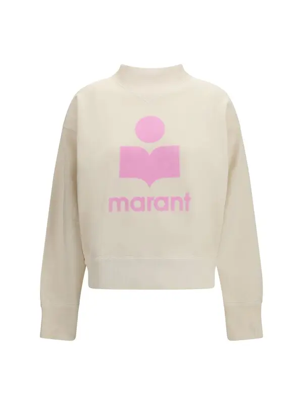 Isabel Marant Étoile Moby Logo Print Sweatshirt - Multicolor