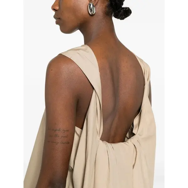 Carven Sleeveless Round Neck Trapeze Top