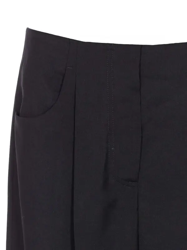 Fendi Wool And Mohair Tailored Trousers