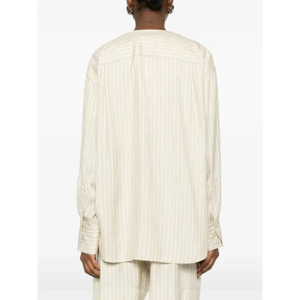Carven Striped Silk Shirt