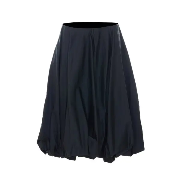 Balenciaga Balloon Gathered Skirt - Black