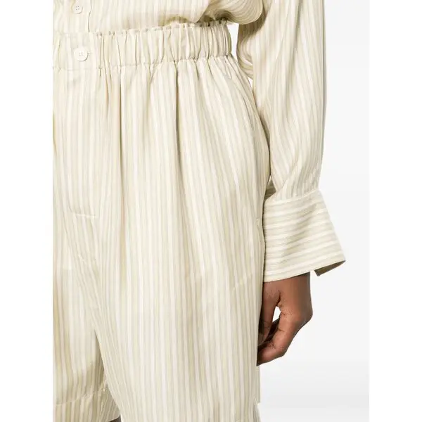Carven Silk Blend Knee-length Shorts