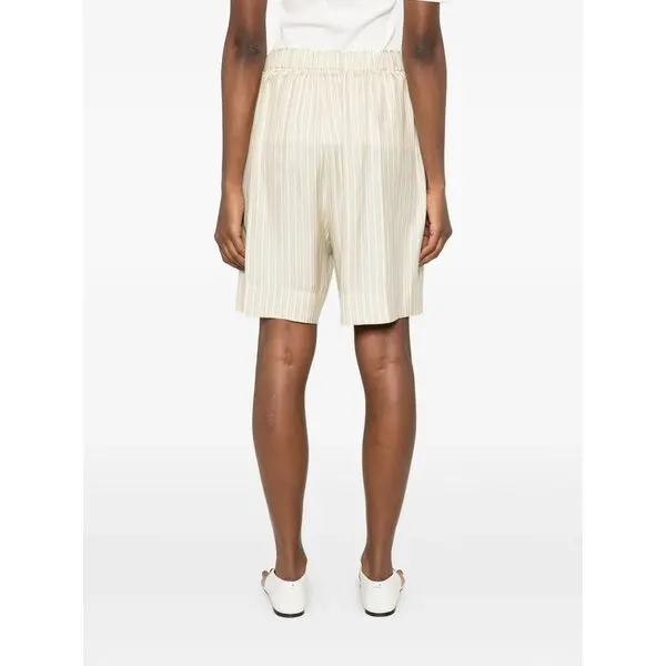 Carven Silk Blend Knee-length Shorts