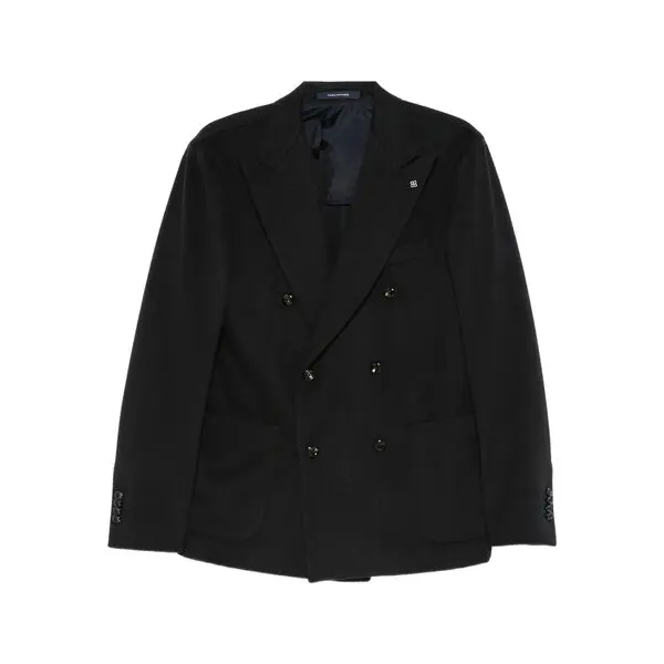 Tagliatore Double-breasted Peak Lapel Blazer