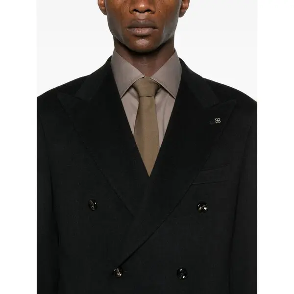 Tagliatore Double-breasted Peak Lapel Blazer