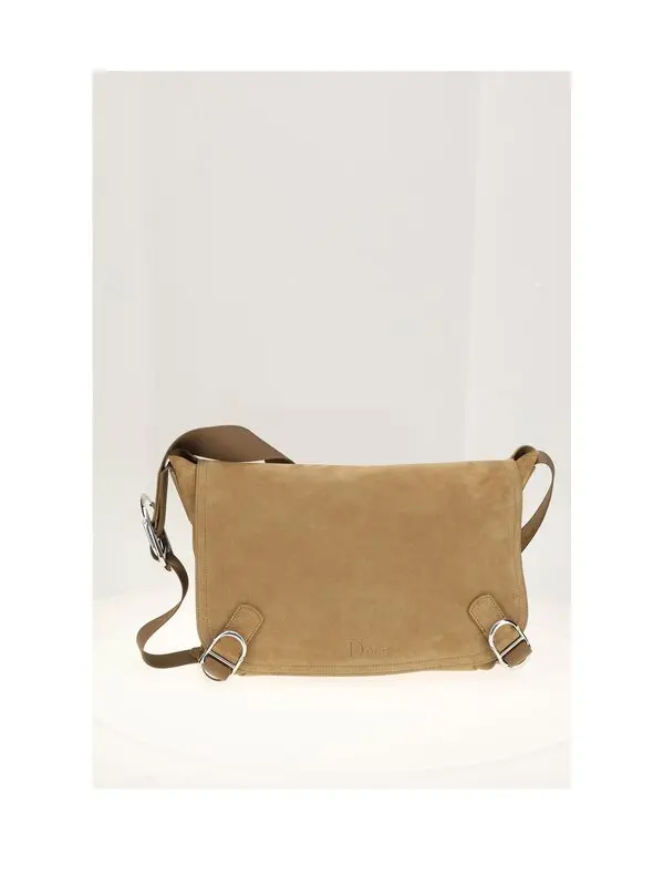 Dior Suede Messenger Bag - Multicolor