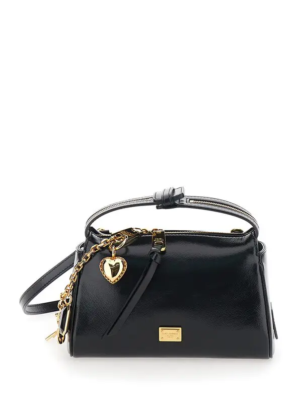 Dolce & Gabbana Vittoria Mini Handbag With Pendant Detail - Multicolor