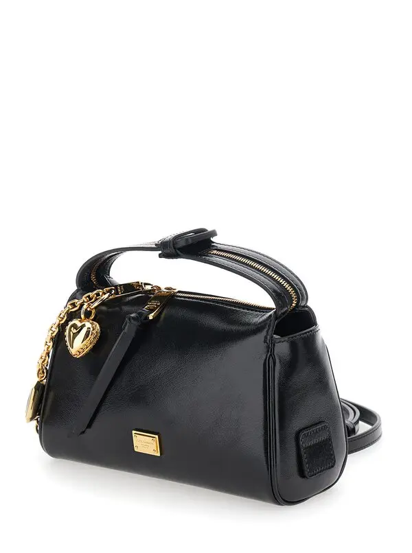Dolce & Gabbana Vittoria Mini Handbag With Pendant Detail - Multicolor