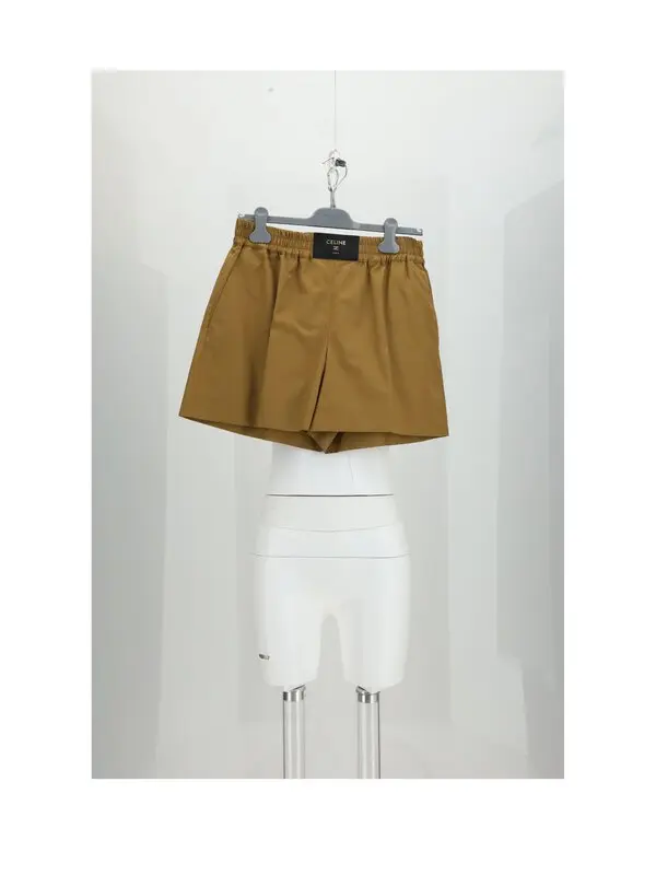 Celine Elastic Waist Shorts - Multicolor