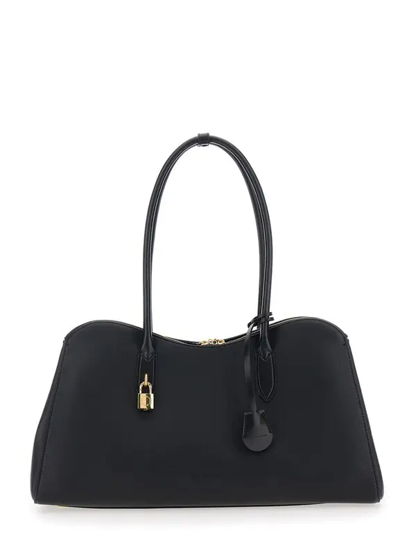Stella McCartney Ryder" Shoulder Bag With Top Handles And Lock Detail - Multicolor