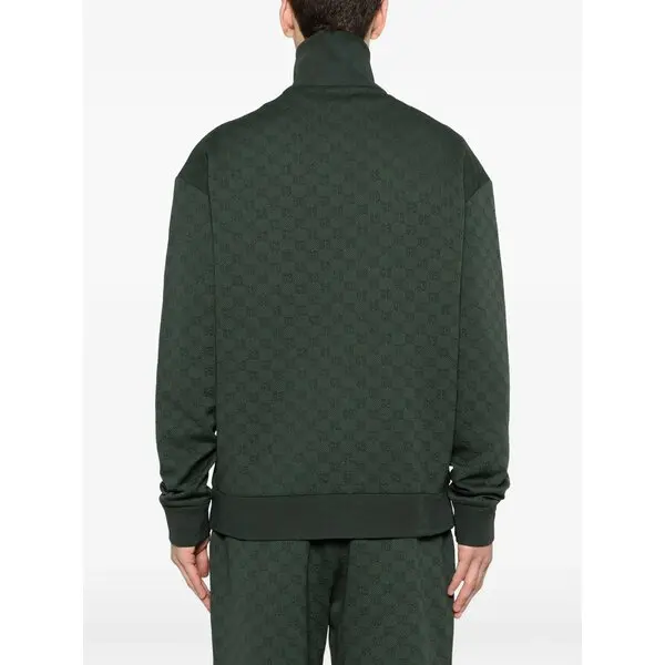 Gucci Patterned Zip-up Track Jacket