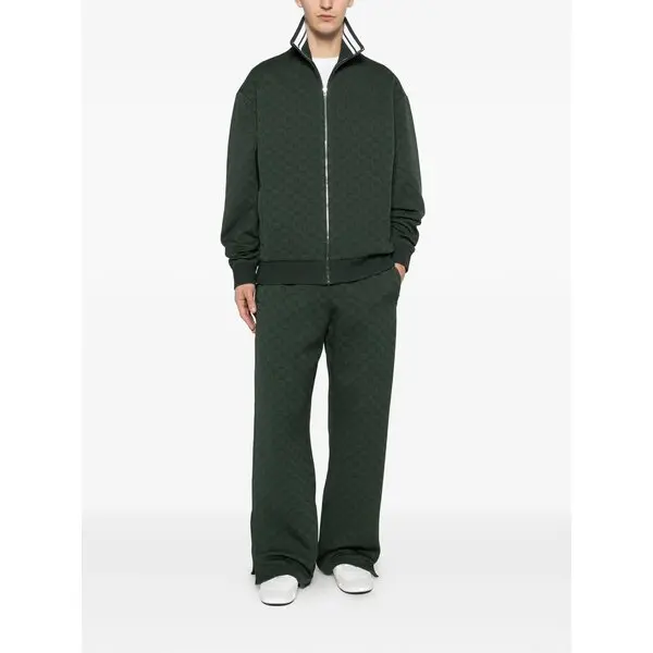 Gucci Patterned Zip-up Track Jacket