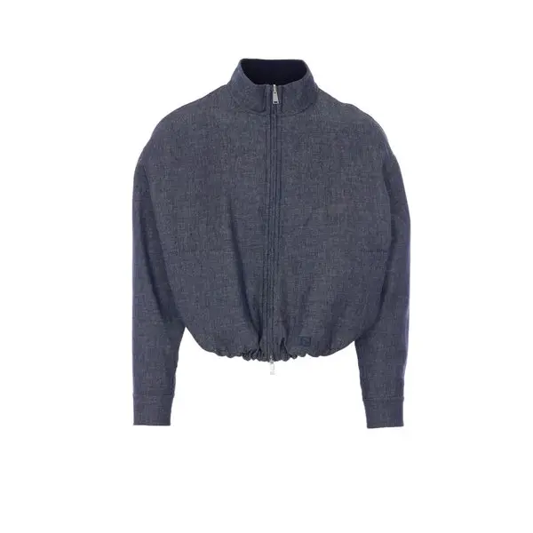 Fendi Reversible Blouson With Embroidered Logo